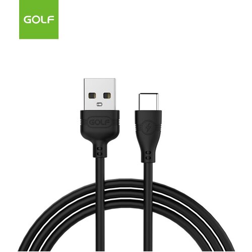 Golf USB kabl na tip C 1m GC-63T crni ( 00G209 ) | ePonuda.com