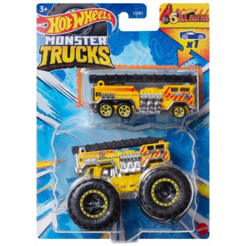HotWheels Die Cast Monster Trucks 1:64 8sort 14x19cm | Eponuda.com