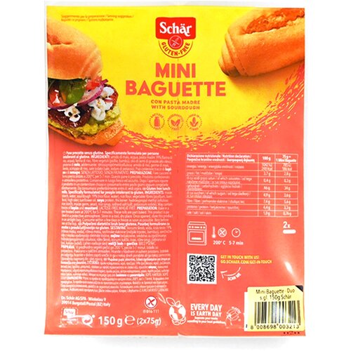 Schär schar mini baget bez glutena, 150 g | Eponuda.com
