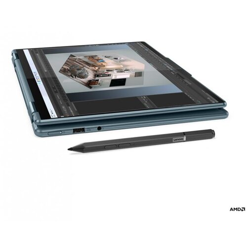 Lenovo yoga 7 14ARB7 (stone blue, aluminium) 2.8K oled touch, R7-6800U ...