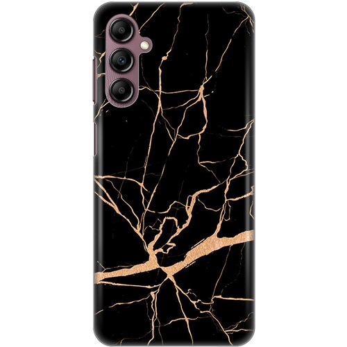 Silikonska maska za samsung A146B galaxy A14 4/5G all black print crna ...