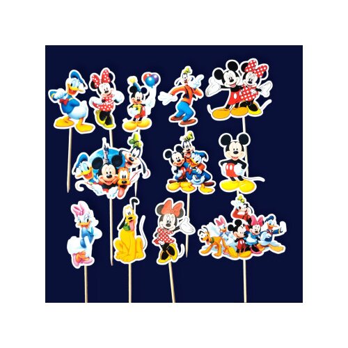 Toperi miki i mini maus družina - set 12 kom | ePonuda.com