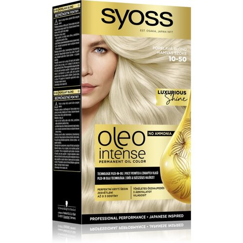 Syoss oleo Intense Farba za kosu, Light Ash Blonde 10-50 | Eponuda.com