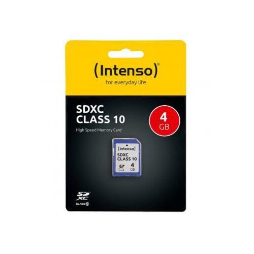 Intenso 4GB (3411450) memorijska kartica sdhc class10 | ePonuda.com