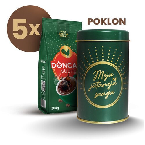 Doncafe Kafa Strong paket 1kg + limenka | ePonuda.com