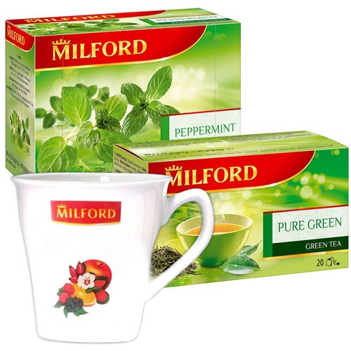 Milford poklon paket, 2 čaja+šolja | Eponuda.com
