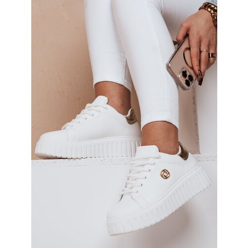 DStreet Sneakersy damskie na platformie MODISHE złote | ePonuda.com