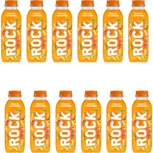 Rock sok breskva i mandarina, 0,5l, 12 komada | ePonuda.com