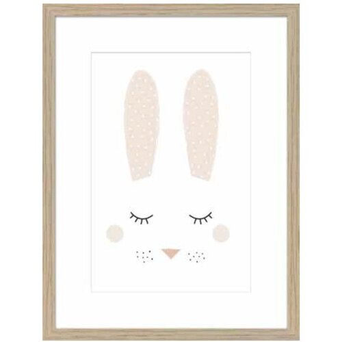 Dekordom Kids slika sa ramom 27x37cm 24384 Rabbit Pink | ePonuda.com