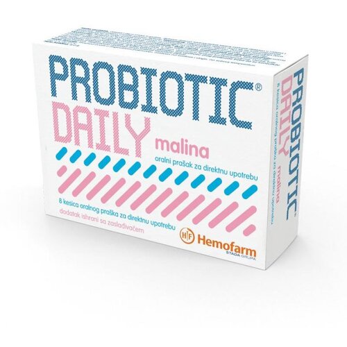 Hemofarm probiotic daily malina 8 kesica | Eponuda.com