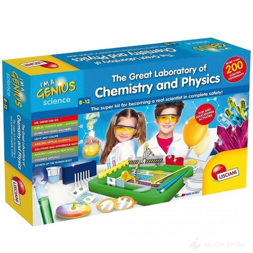 Lisciani mali genije - 200 super eksperimenata iz hemije i fizike ...