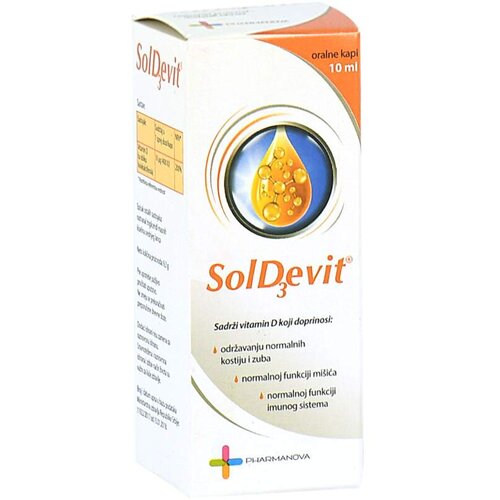 Soldevit vitamin D3 oralne kapi 10 ml | ePonuda.com