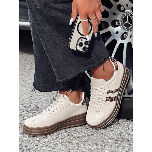 DStreet Sneakersy damskie STRIPEY z platformą leopard | ePonuda.com