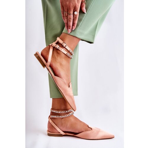 Kesi Women's Sandals With Spitz Toe Pink Amisha | EPonuda.com