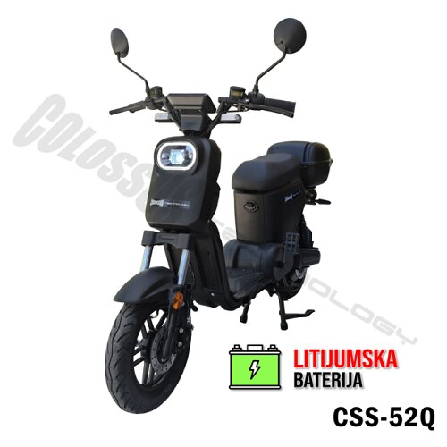 Colossus električni bicikl -52Q crni | ePonuda.com