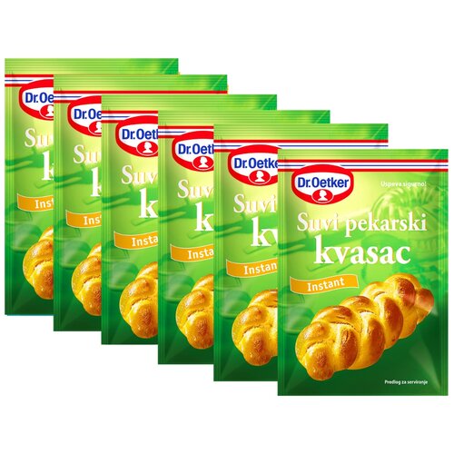 Dr. Oetker suvi pekarski kvasac, 7g, 6 komada | ePonuda.com