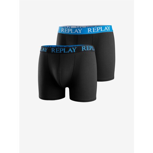 Replay Set of two men's boxers in dark brown - Men's | ePonuda.com