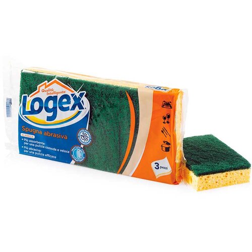 Logex biorazgradivi sunđeri za teflon 3 komada | EPonuda.com