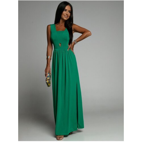 Fasardi Green maxi dress with cut-outs | ePonuda.com