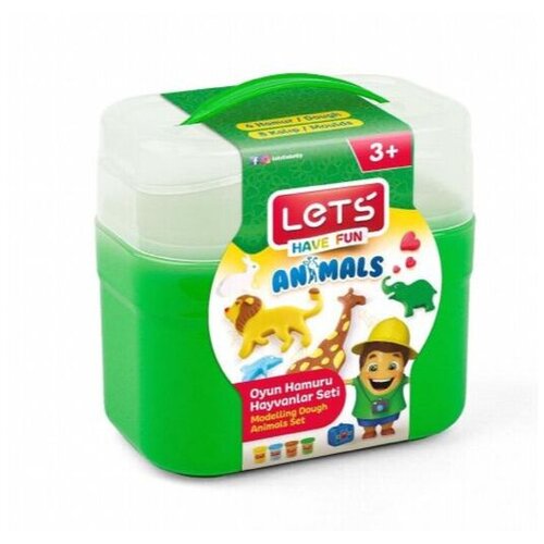 Lets masa za modelovanje kofa set životinje | ePonuda.com