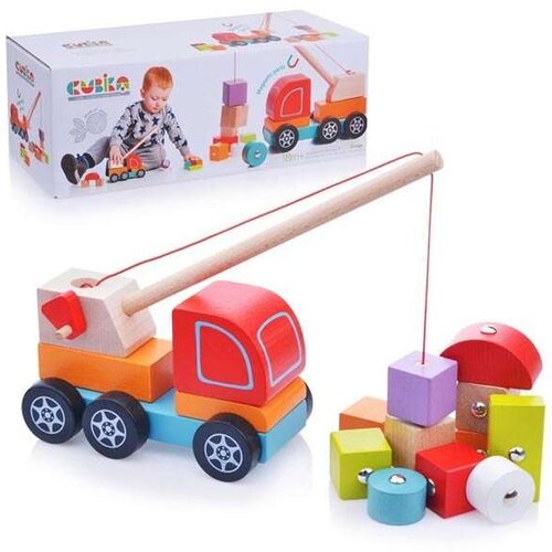 Cubika drveni kamion kran | ePonuda.com