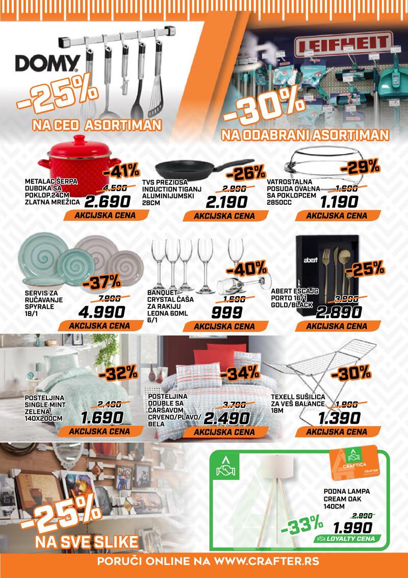 Crafter katalog - Akcije i cene | ePonuda.com