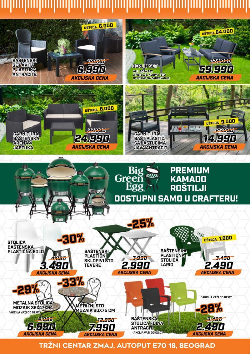 Crafter katalog - Akcije i cene | ePonuda.com
