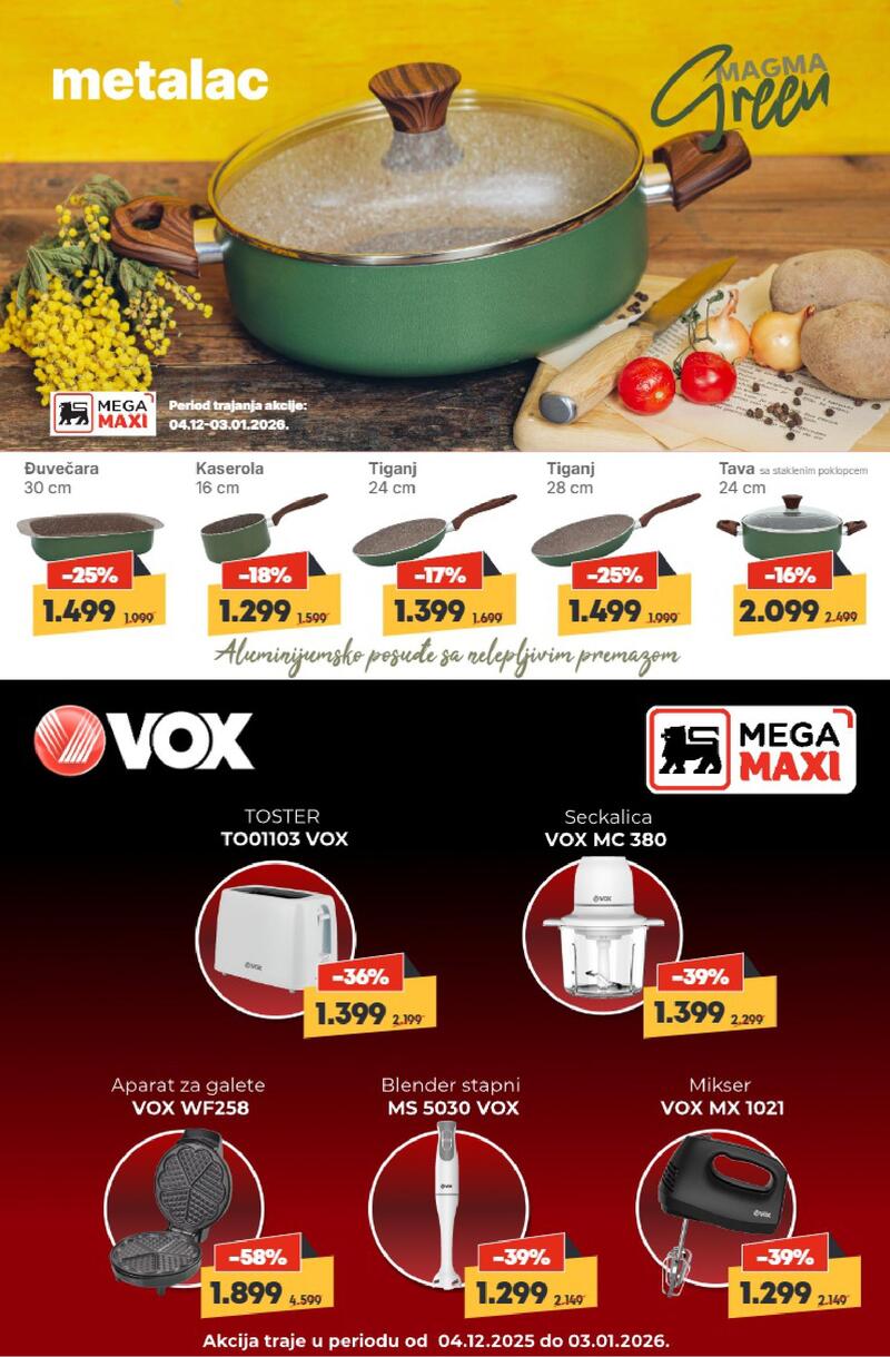 Mega Maxi katalog - Akcije i cene | Eponuda.com