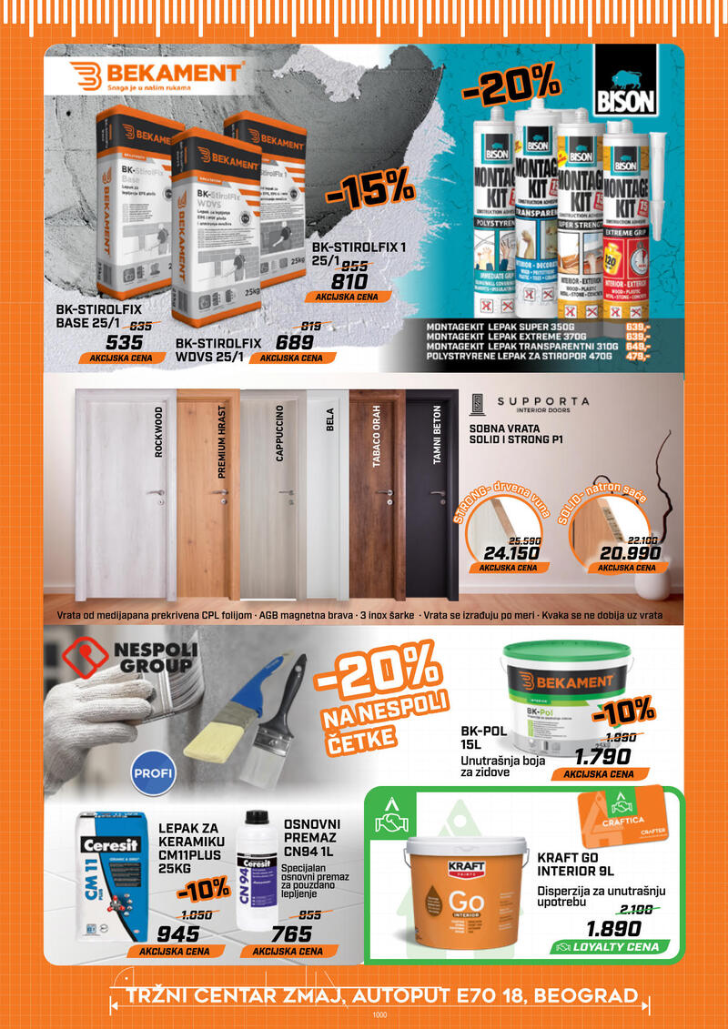 Crafter katalog - Akcije i cene | ePonuda.com