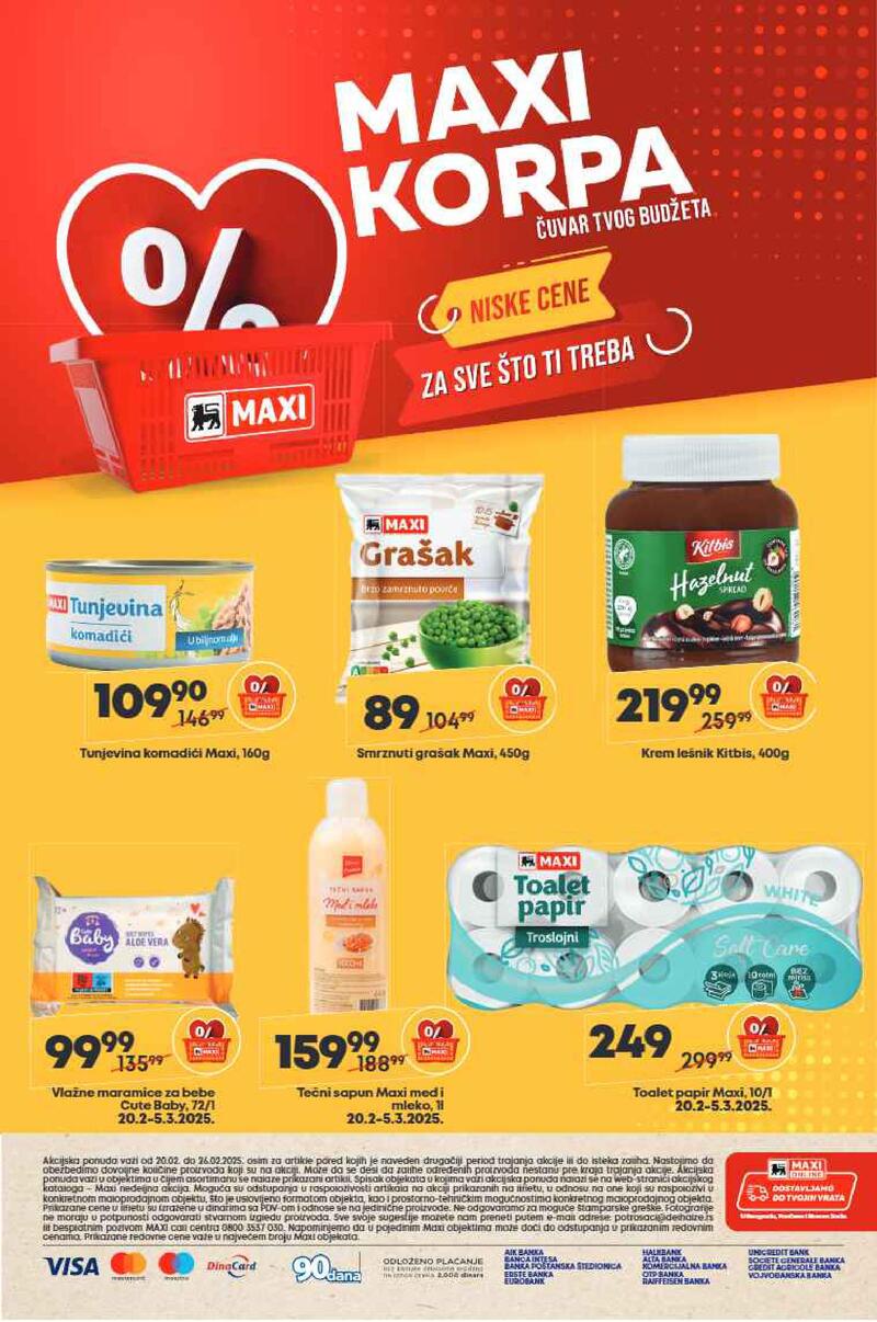 Maxi katalog - Akcije i cene | ePonuda.com