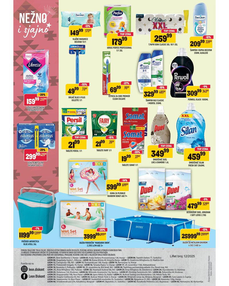 Leon diskont katalog - Akcije i cene | ePonuda.com