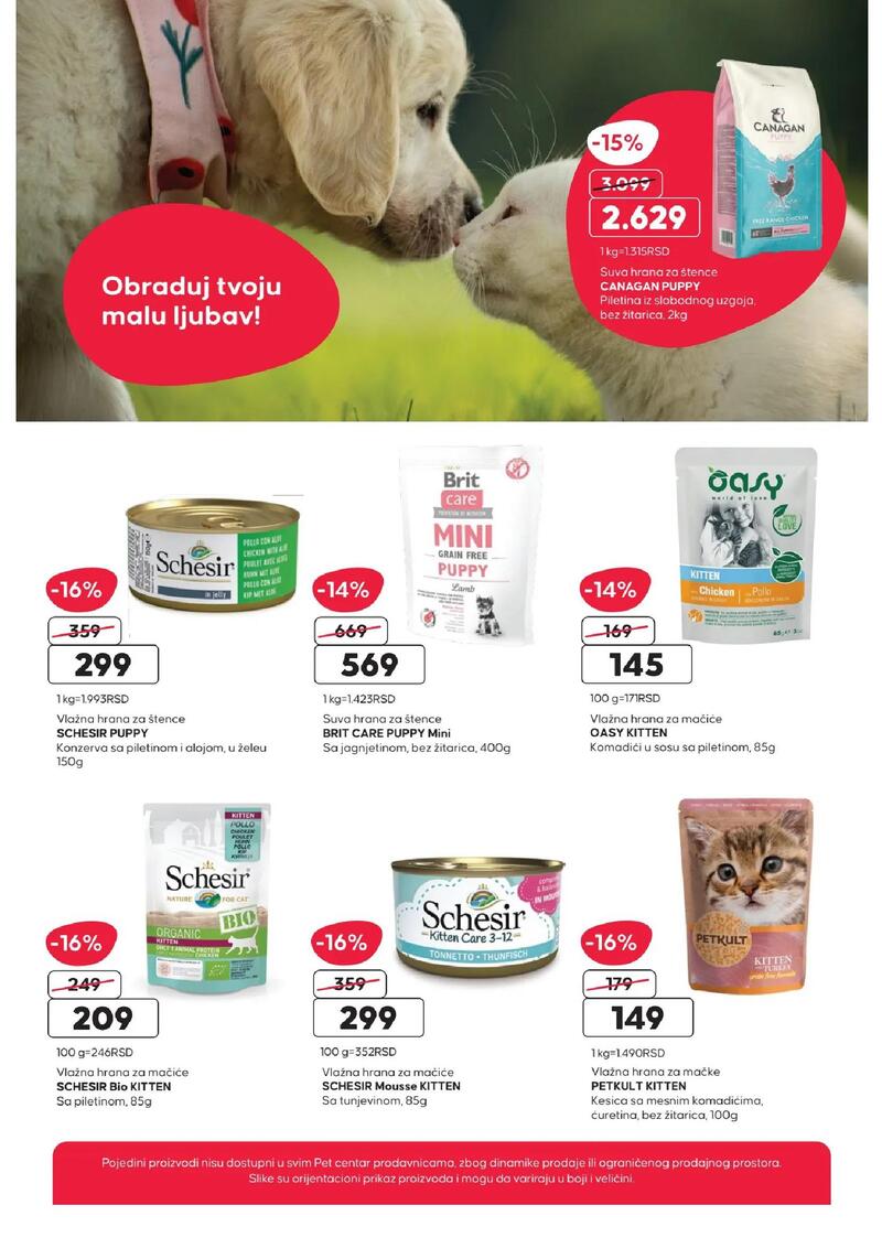 Pet centar katalog - Akcije i cene | ePonuda.com