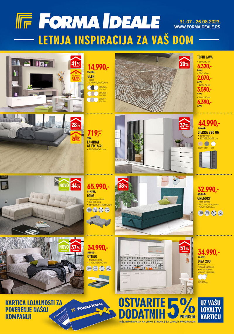 Forma Ideale katalog - Akcije i cene | ePonuda.com