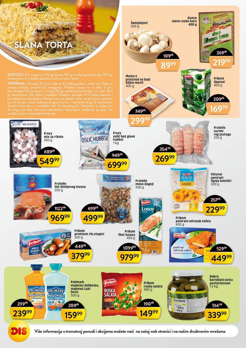 DIS Market katalog - Akcije i cene | ePonuda.com