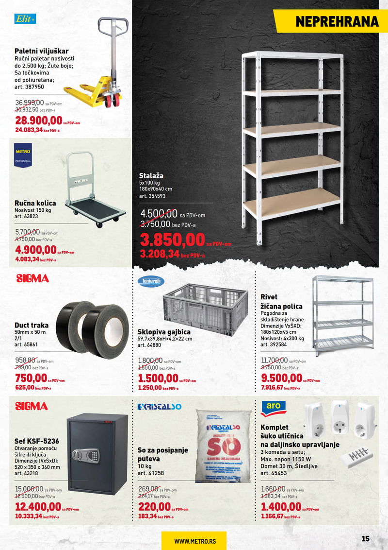 Metro katalog - Akcije i cene | ePonuda.com
