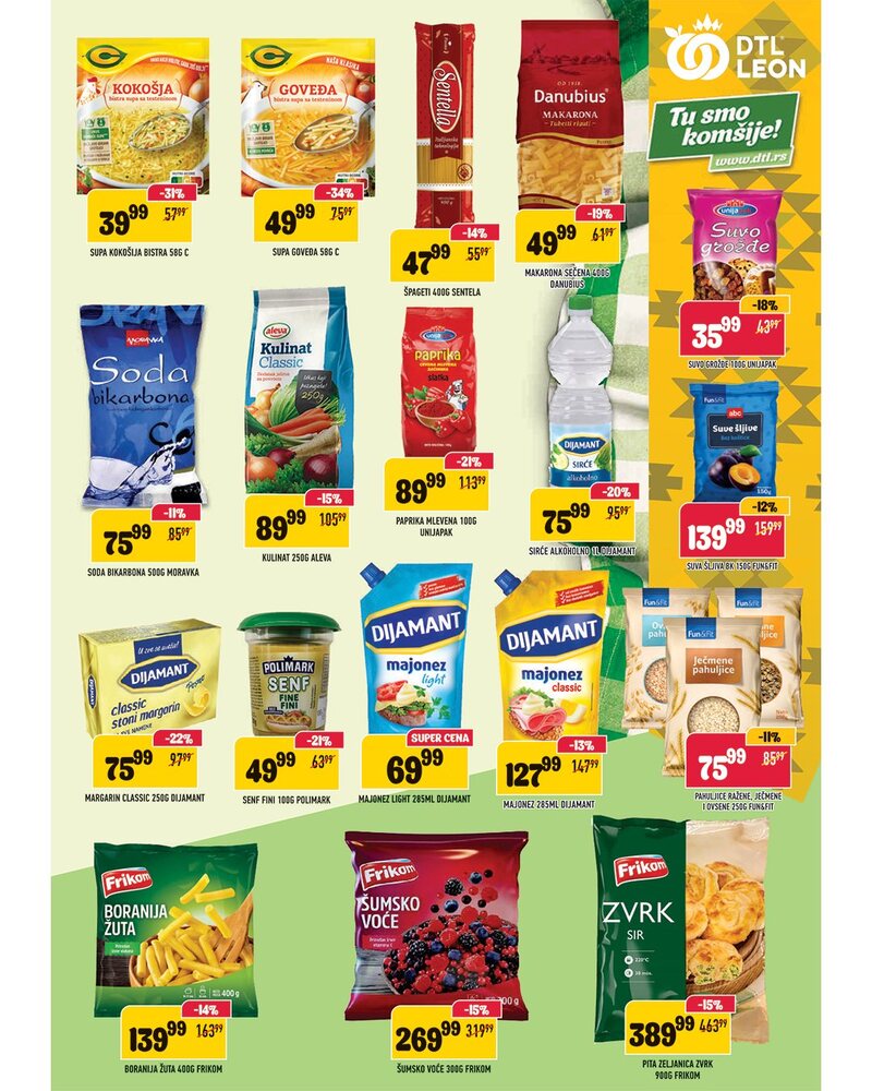Leon diskont katalog - Akcije i cene | ePonuda.com