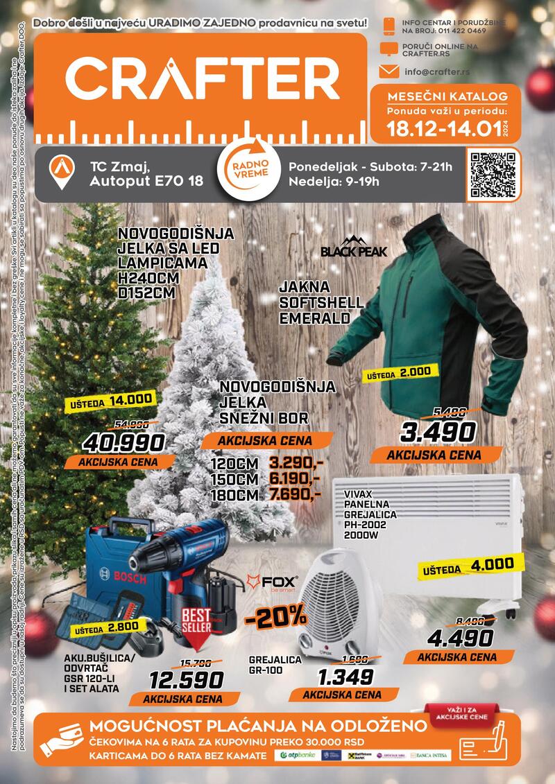Crafter katalog - Akcije i cene | ePonuda.com