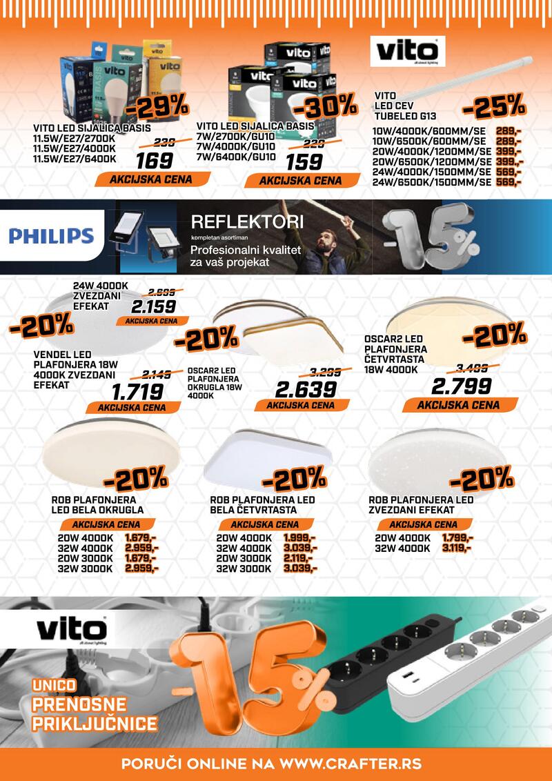 Crafter katalog - Akcije i cene | ePonuda.com