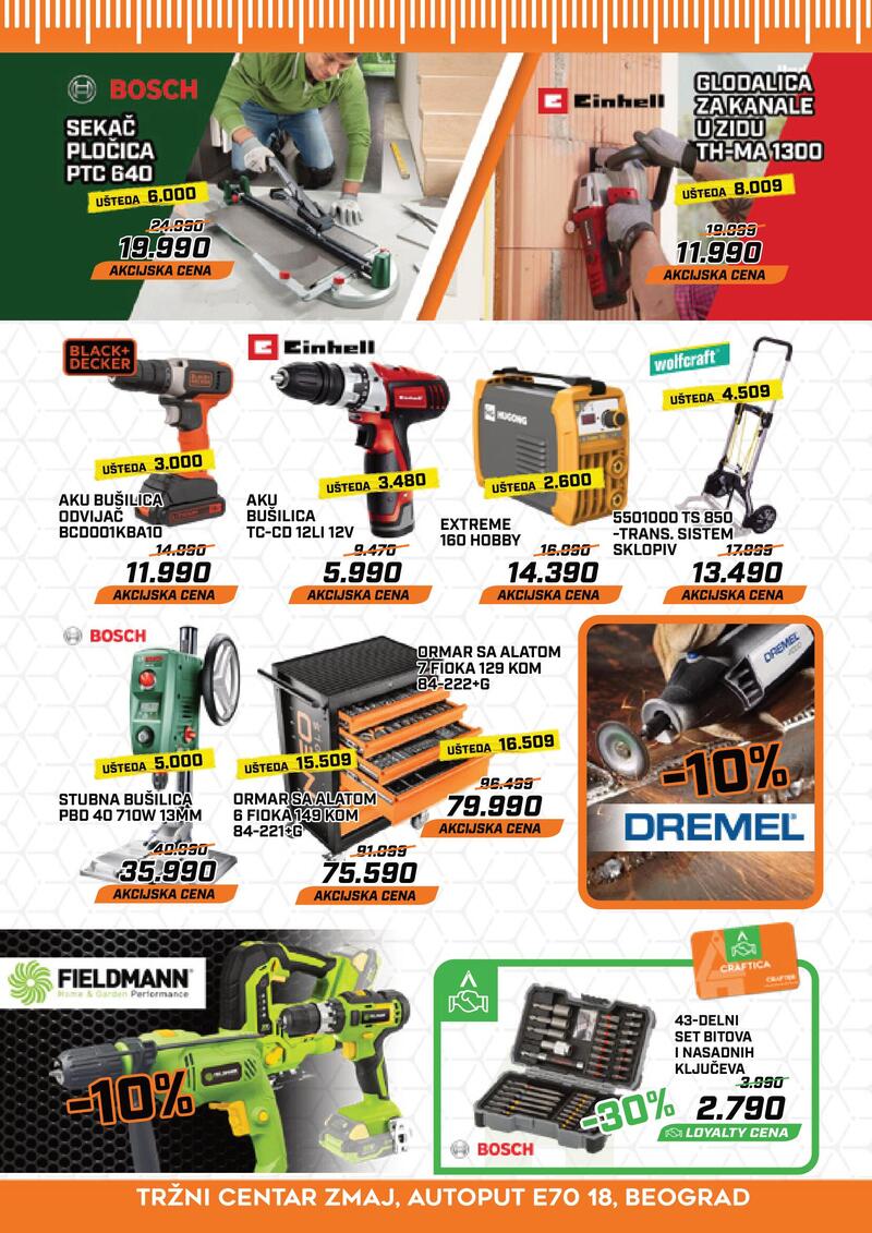 Crafter katalog - Akcije i cene | ePonuda.com
