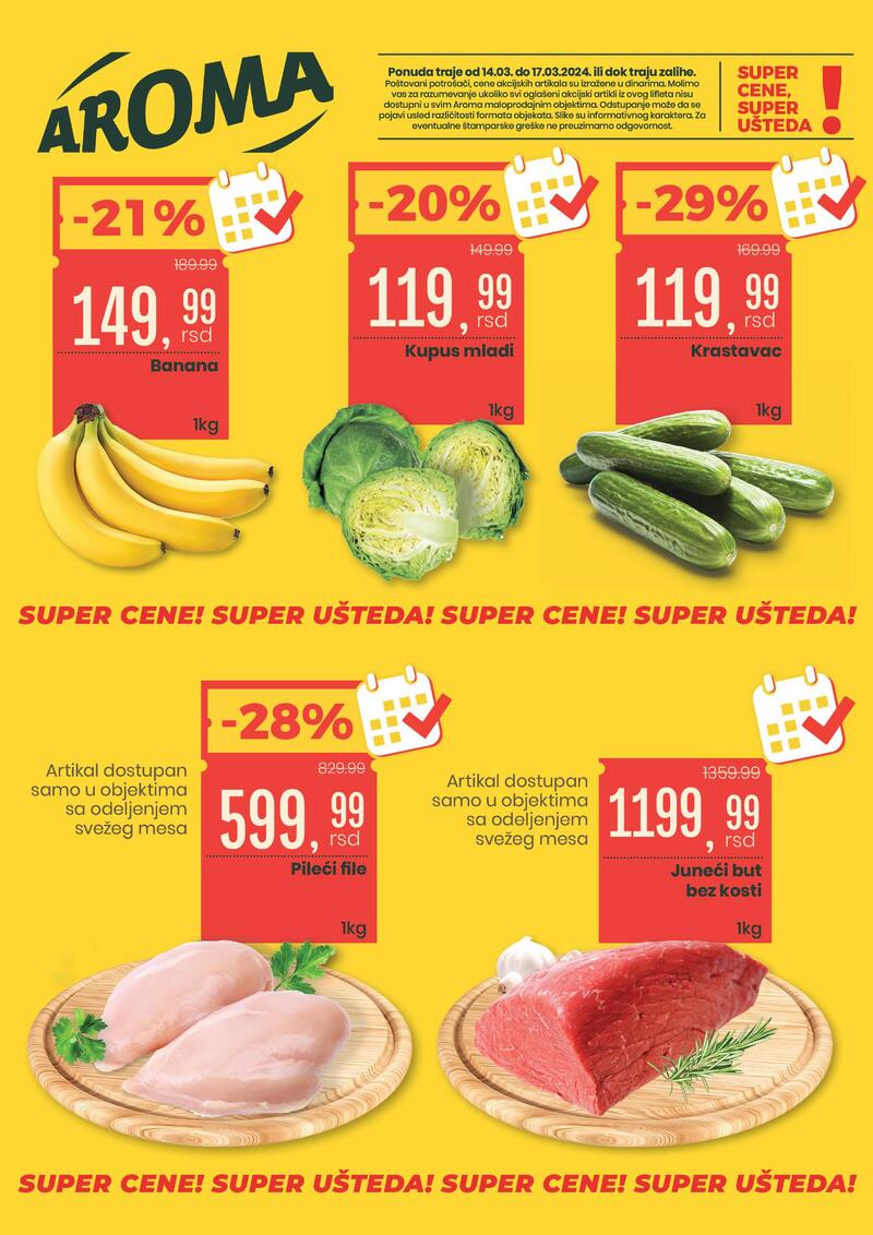 Aroma Market katalog - Akcije i cene | ePonuda.com