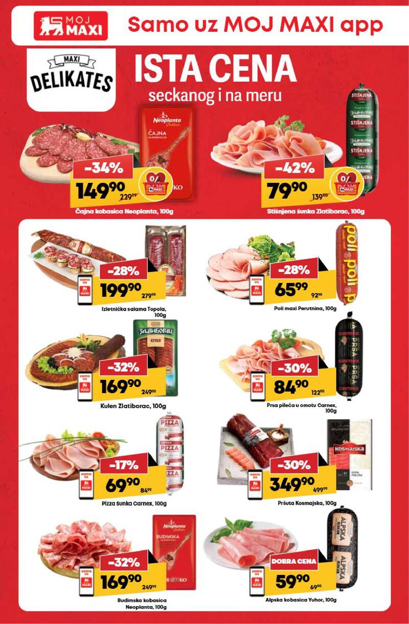 Mega Maxi katalog - Akcije i cene | EPonuda.com