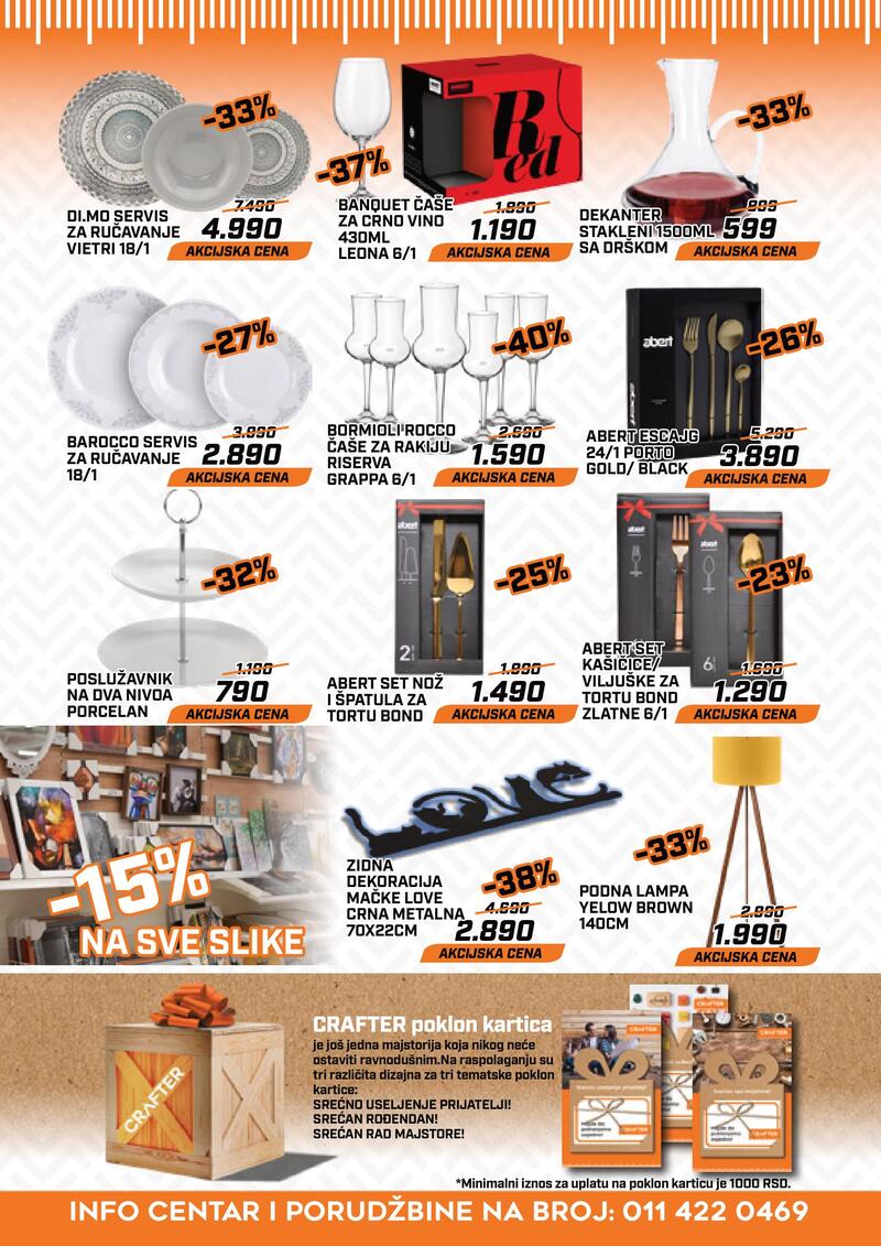 Crafter katalog - Akcije i cene | ePonuda.com