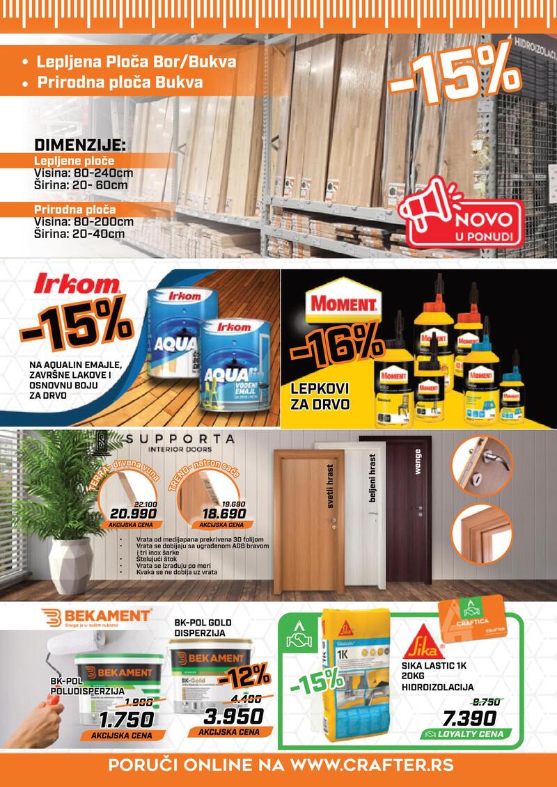 Crafter katalog - Akcije i cene | ePonuda.com