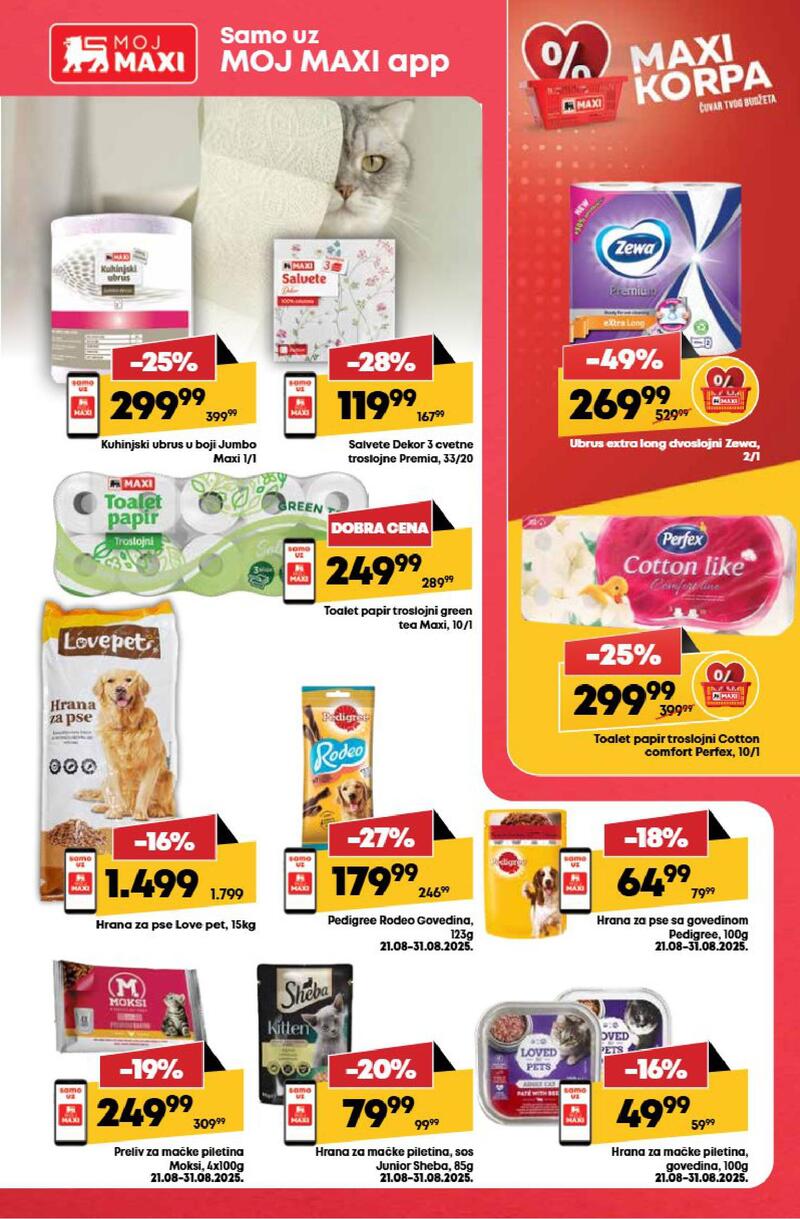 Mega Maxi katalog - Akcije i cene | EPonuda.com