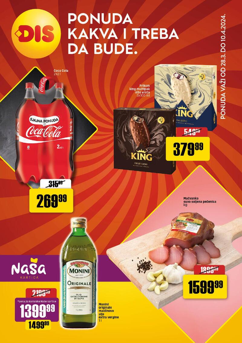 DIS Market katalog - Akcije i cene | ePonuda.com