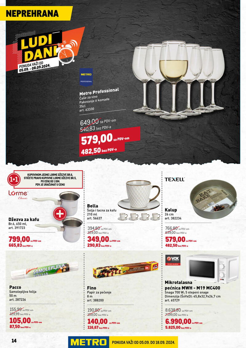 Metro katalog - Akcije i cene | ePonuda.com