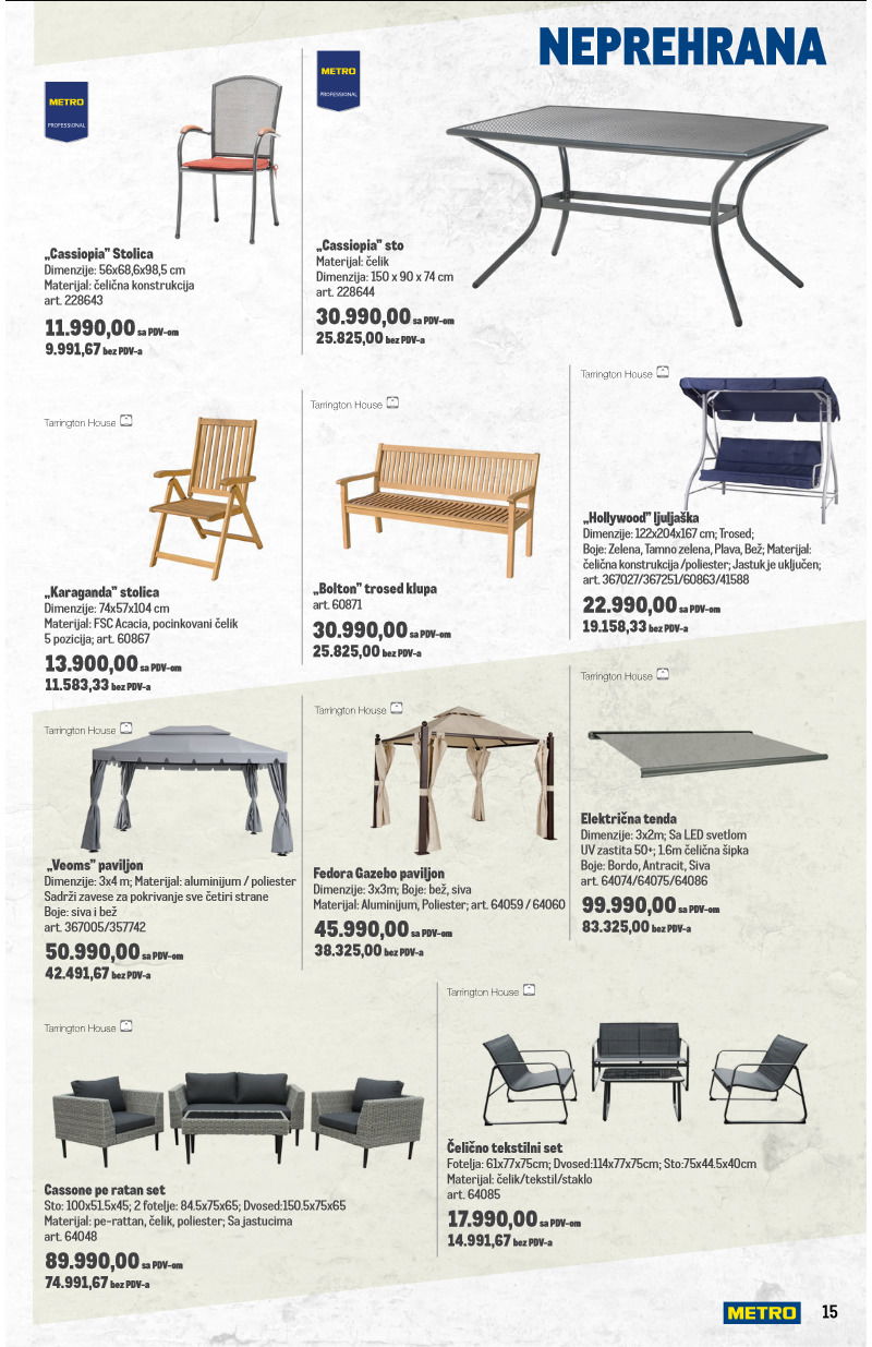 Metro katalog - Akcije i cene | ePonuda.com