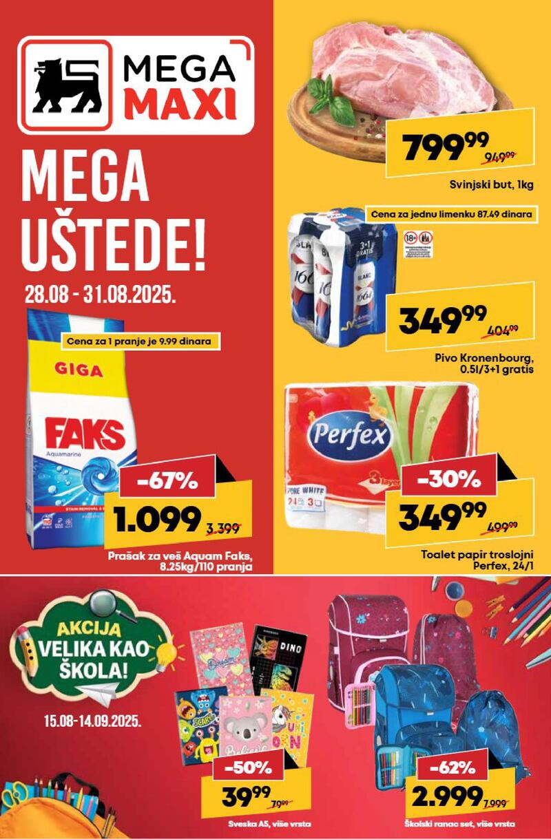 Mega Maxi katalog - Akcije i cene | EPonuda.com