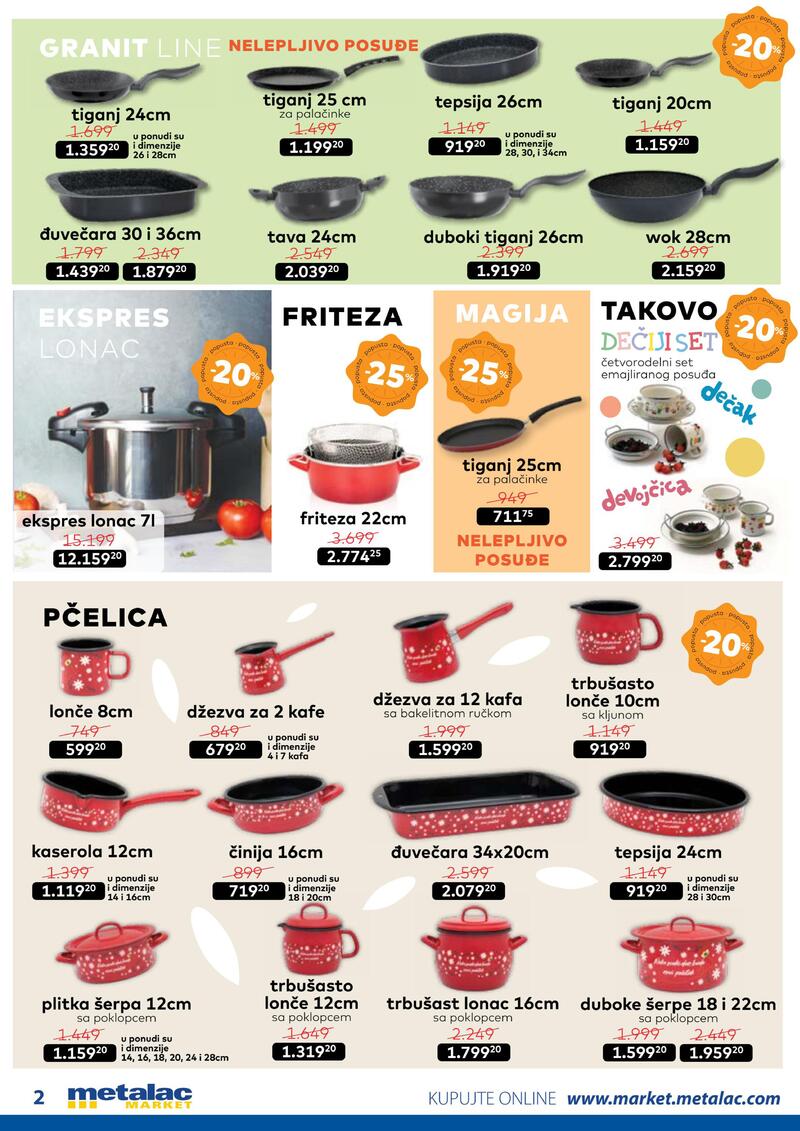 Metalac katalog - Akcije i cene | ePonuda.com