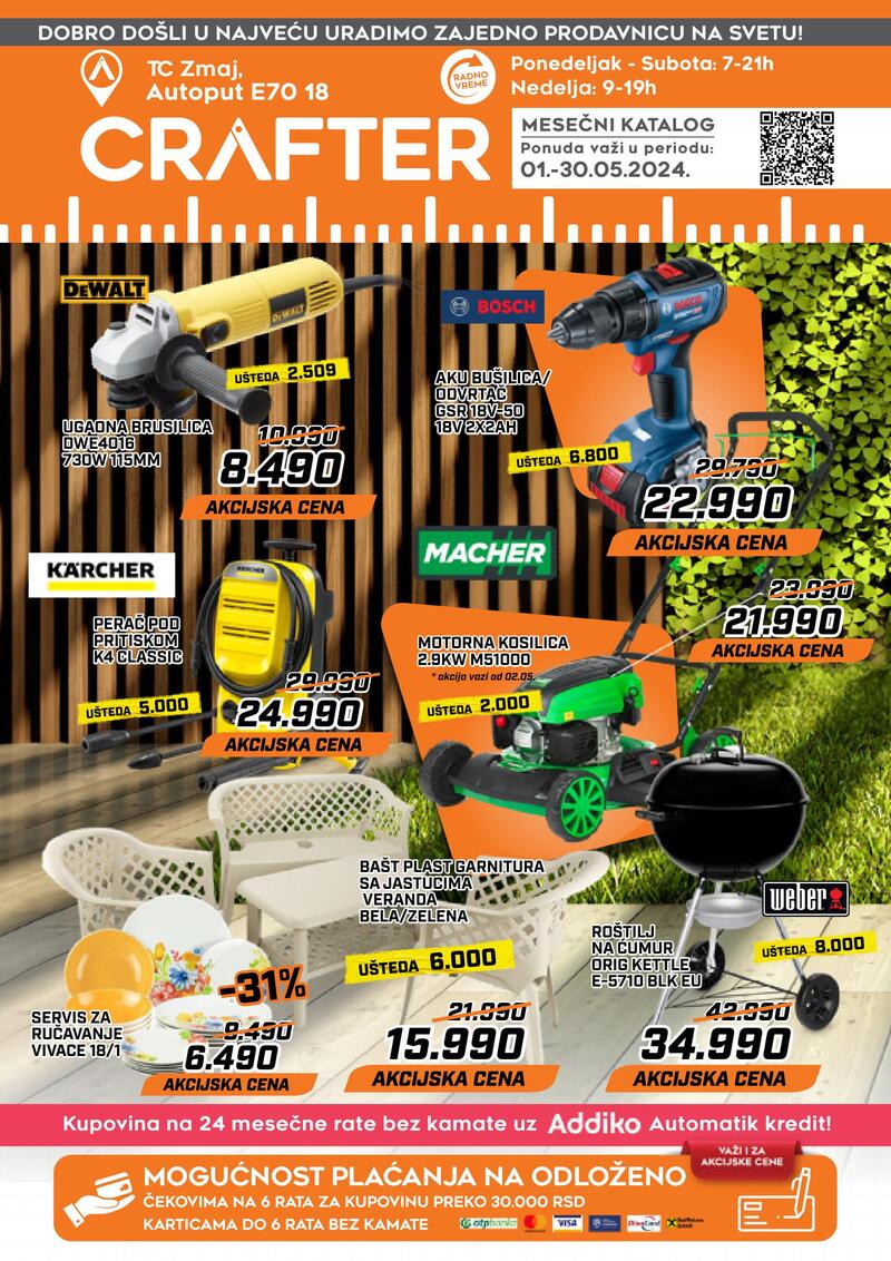 Crafter katalog - Akcije i cene | ePonuda.com